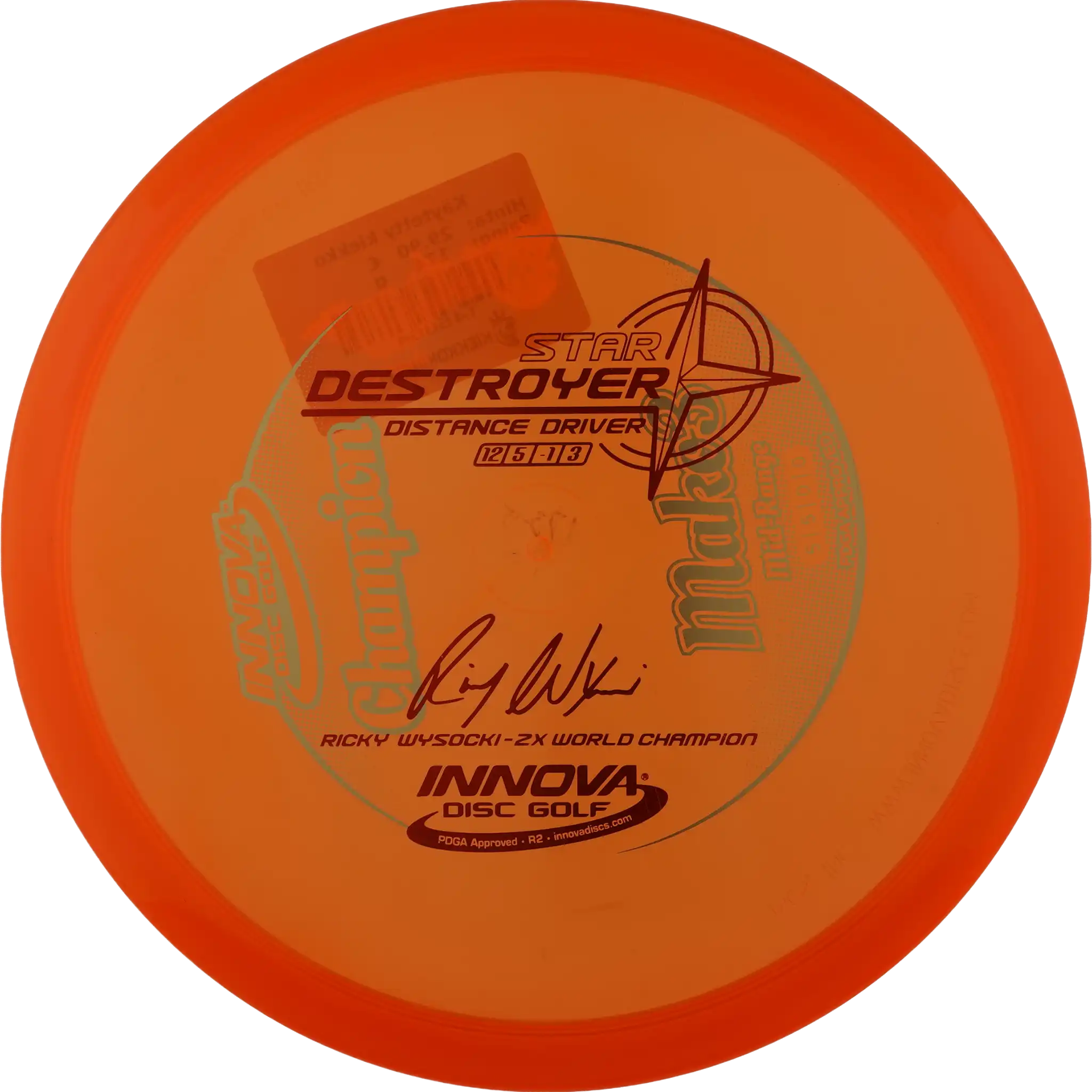 Champion Mako3 - Ricky Wysocki Destroyer Misprint — KiekkoKingi