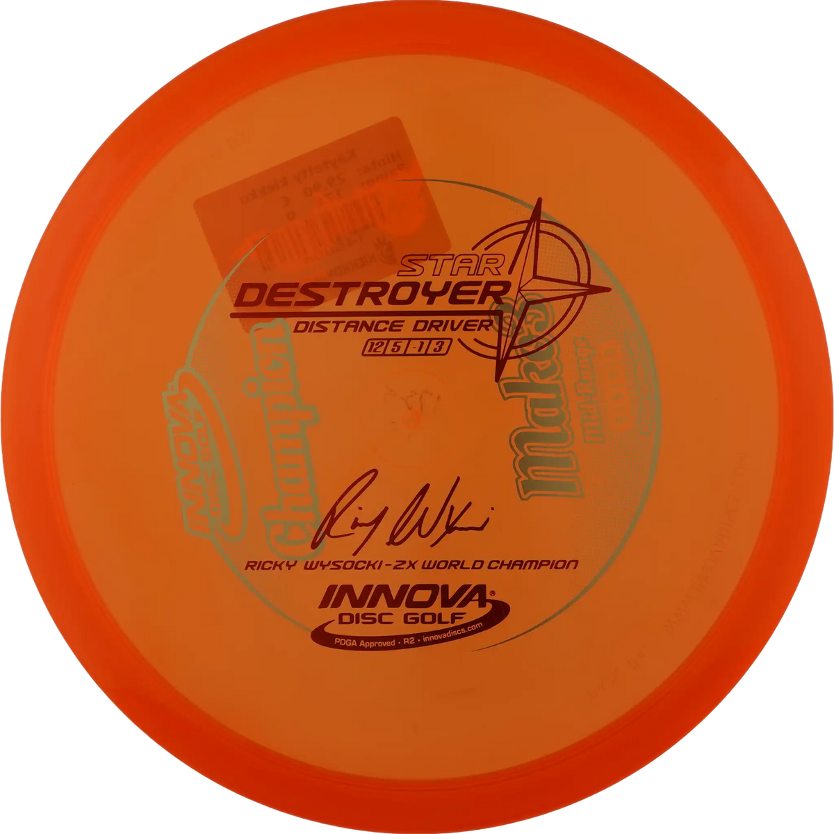 Champion Mako3 - Ricky Wysocki Destroyer Misprint — KiekkoKingi